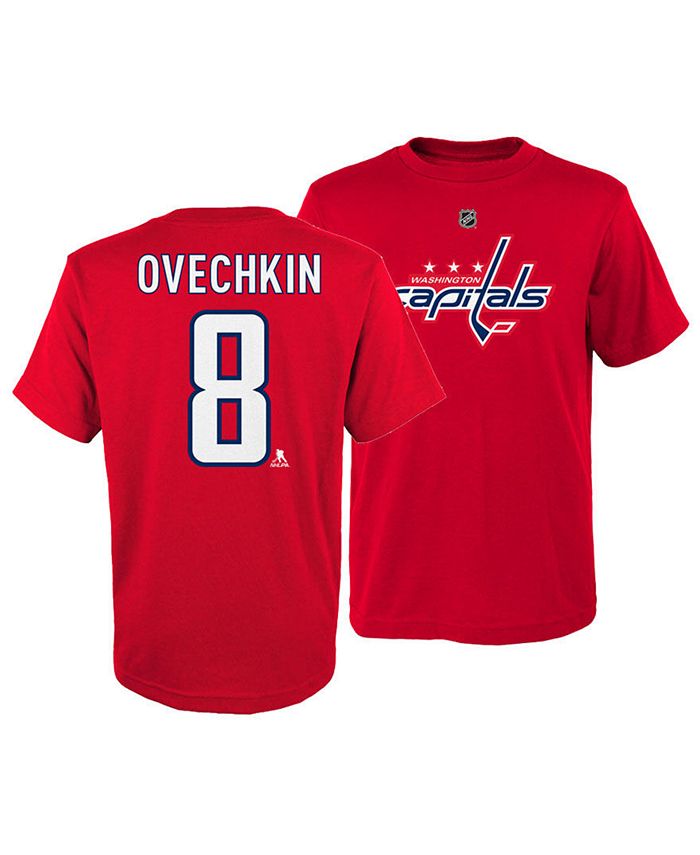 Outerstuff Big Boys Alexander Ovechkin Washington Capitals Player T-Shirt - Macy's