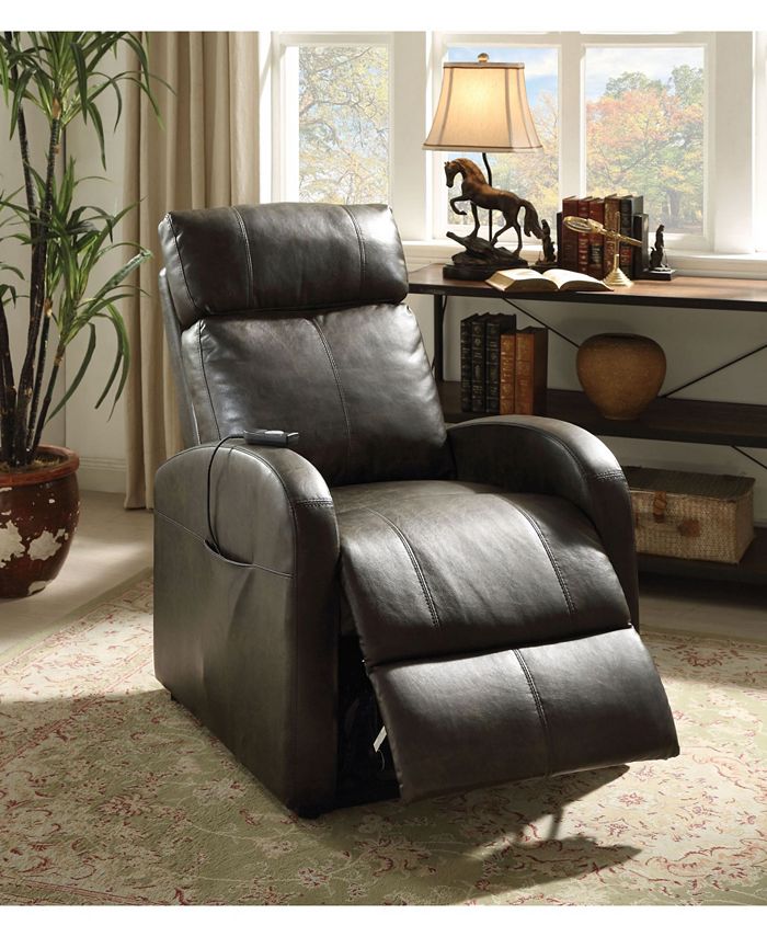 Acme Furniture Ricardo Recliner with Power Lift - Macy's