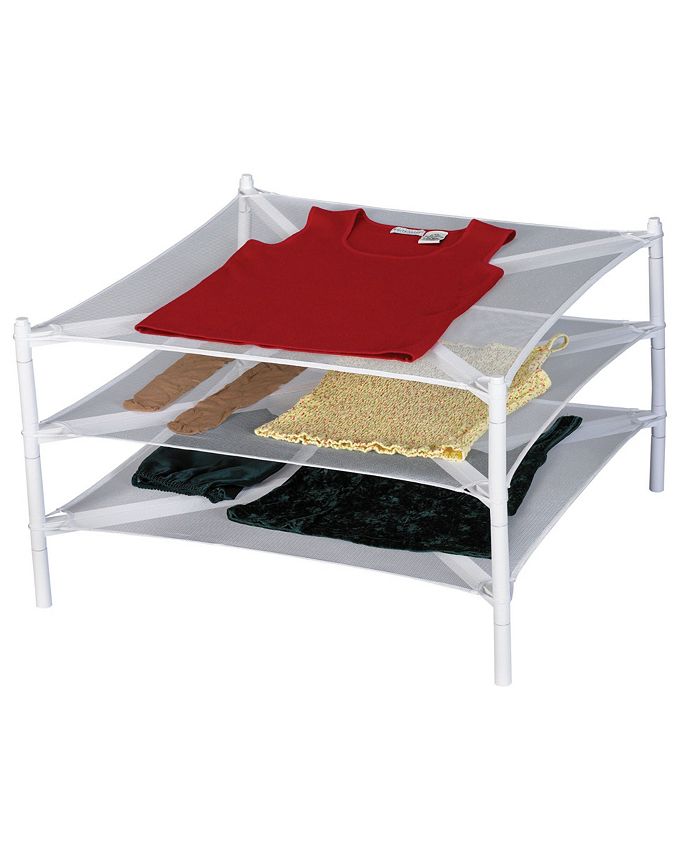 Household Essentials Fold-Away Stackable Sweater Drying Rack - Macy's