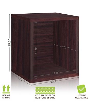 Way Basics Eco Stackable Storage Cube Plus and Cubby Organizer - Macy's