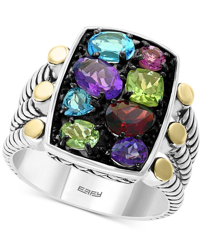 EFFY Collection EFFY® Multi-Gemstone Statement Ring (2-3/8 ct. t.w.) in ...