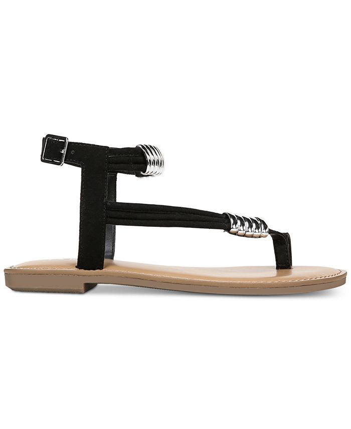 Bar III Vella Flat Sandals, Created for Macy's & Reviews - Sandals ...