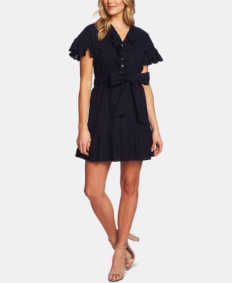 CeCe Ruffled Eyelet Dress - Macy's