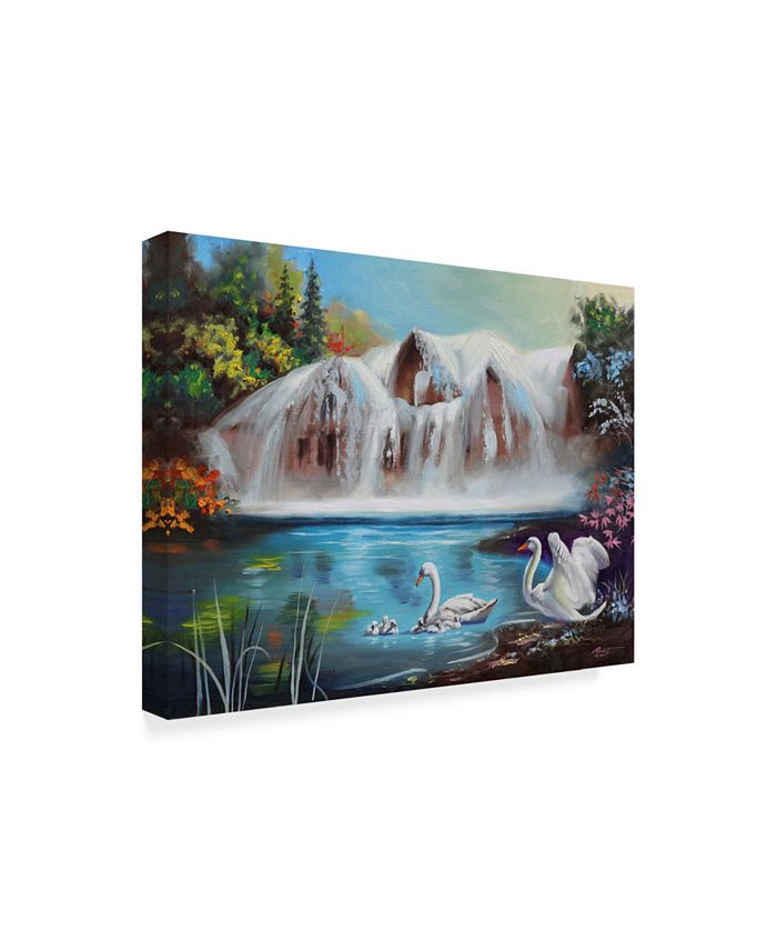 Trademark Global D. Rusty Rust 'Birdhouse' Canvas Art - 24" x 18" x 2 ...