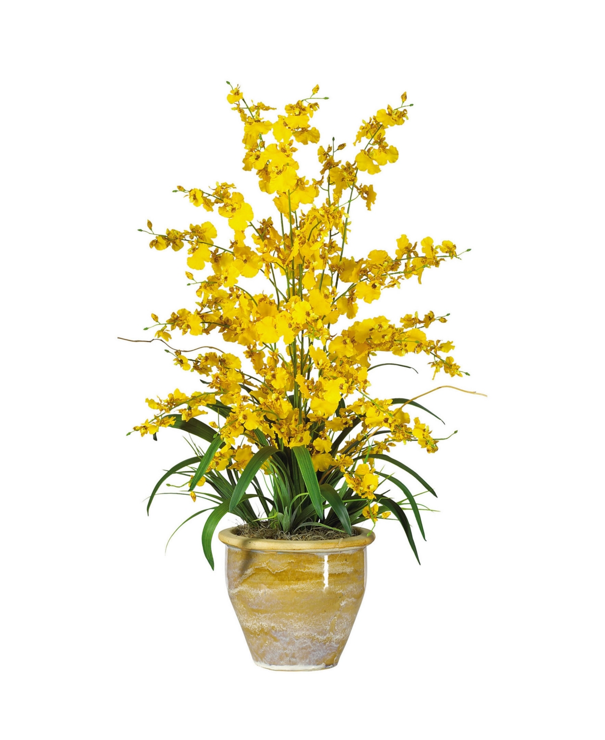 Click here for Nearly Natural Triple Dancing Lady Silk Flower Arr... prices