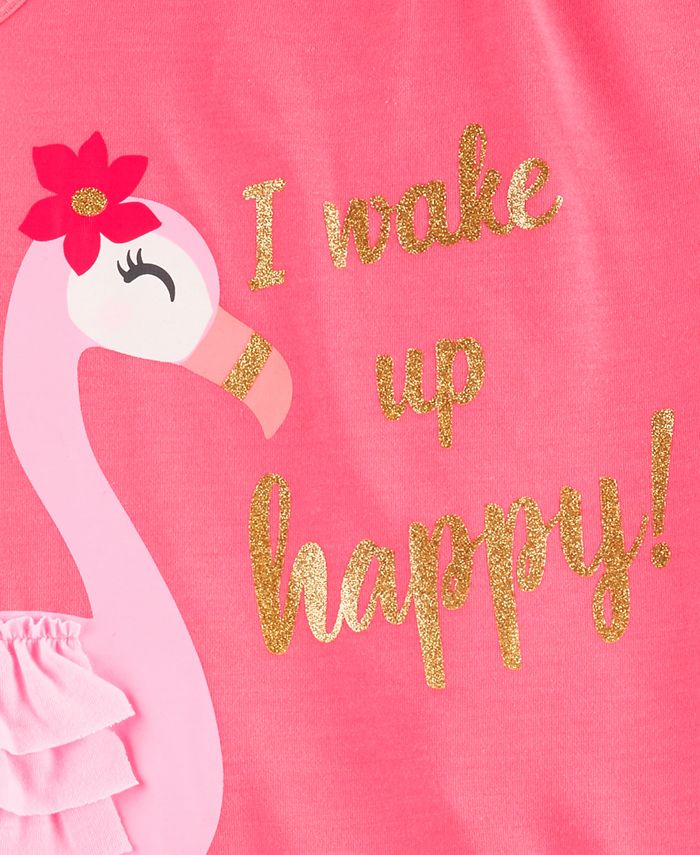 Carter's Little & Big Girls 3-Pc. Flamingo Pajamas Set - Macy's