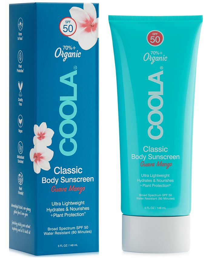 COOLA Classic Guava Mango Body Sunscreen SPF 50, 5-oz. - Macy's