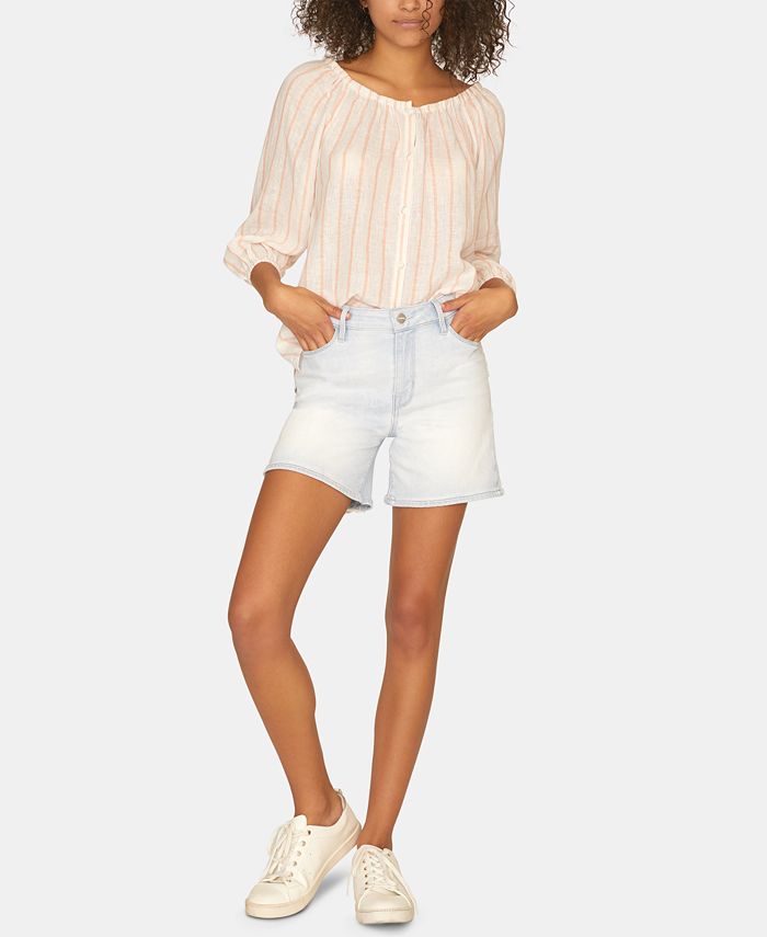 Sanctuary Iris Ballet-Neck Top - Macy's