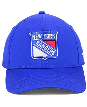 Authentic NHL Headwear New York Rangers Basic Flex Stretch Fitted Cap ...