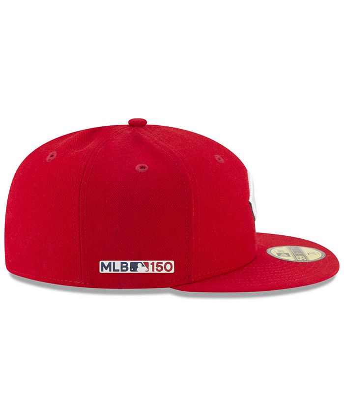 New Era Cincinnati Reds 150th Anniversary 59FIFTY-FITTED Cap - Macy's