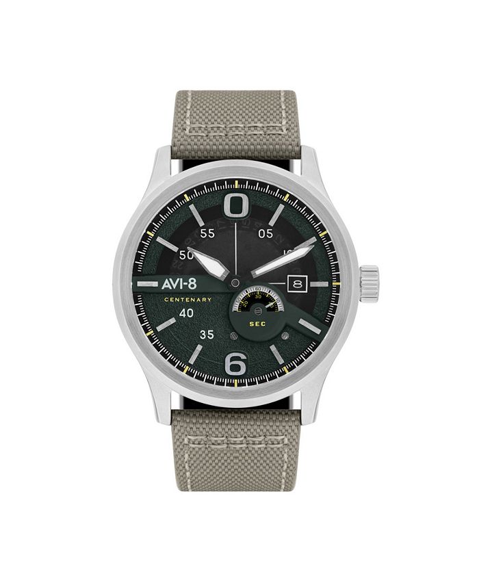 AVI-8 Men's Japanese Automatic FlyBoy Centenary 1980's, AV-4061-01 ...