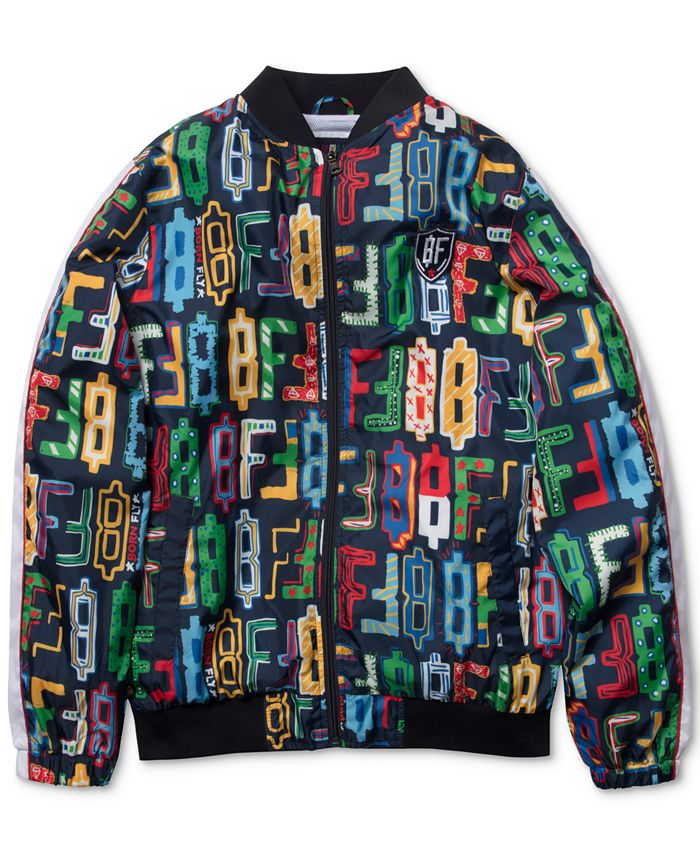 Born Fly Men's Logo Graphic Jacket - Macy's