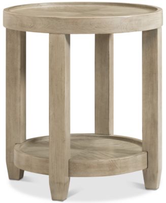 Talulah Round End Table - Macy's