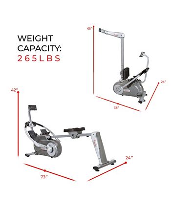 Sunny Health & Fitness Sunny Health and Fitness Full Motion Magnetic ...