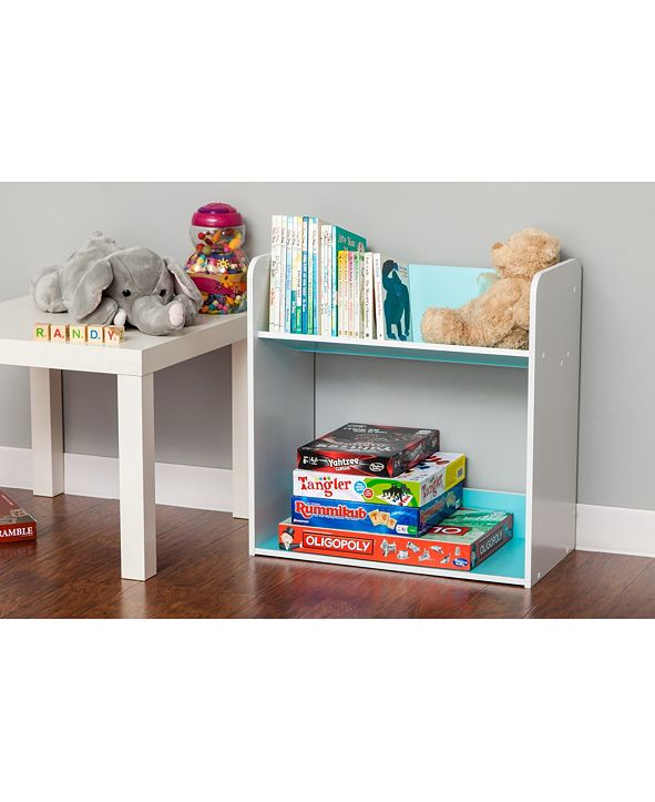 IRIS USA 2-Tier Tilted Shelf Book Rack & Reviews - Furniture - Macy's