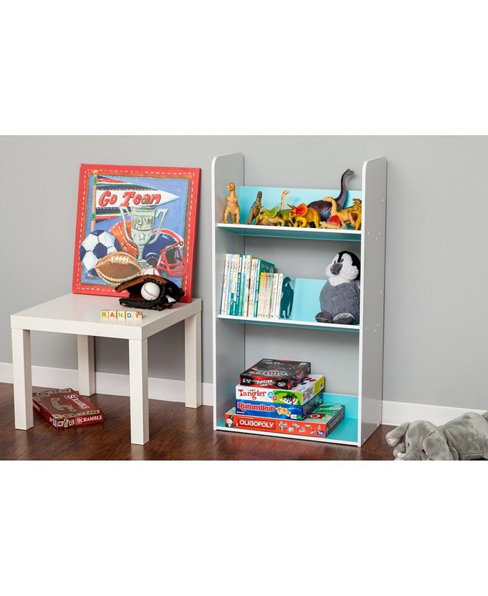 IRIS USA 3-Tier Tilted Shelf Book Rack - Macy's