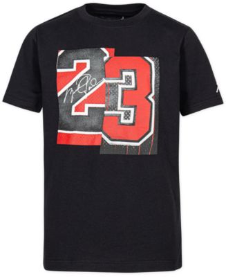 Jordan Big Boys 23-Print Cotton T-Shirt - Macy's
