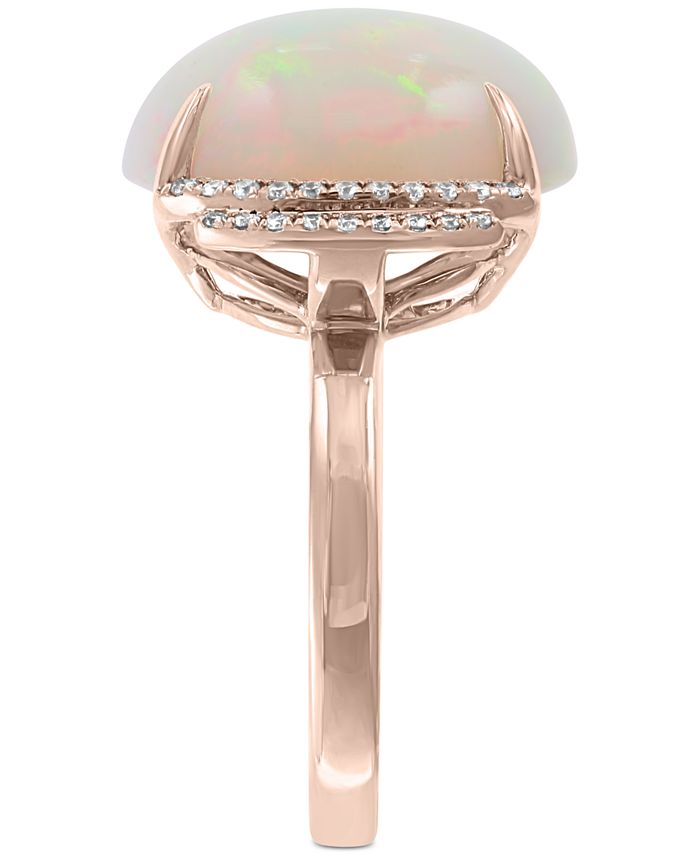 EFFY Collection EFFY® Opal (6-7/8 ct. t.w.) & Diamond (1/6 ct. t.w ...