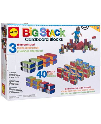 ALEX Toys Big Stack Cardboard Blocks - Macy's
