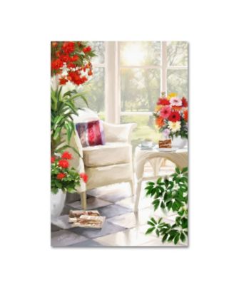 The Macneil Studio 'Conservatory' Canvas Art - 47" x 30" x 2" - Macy's
