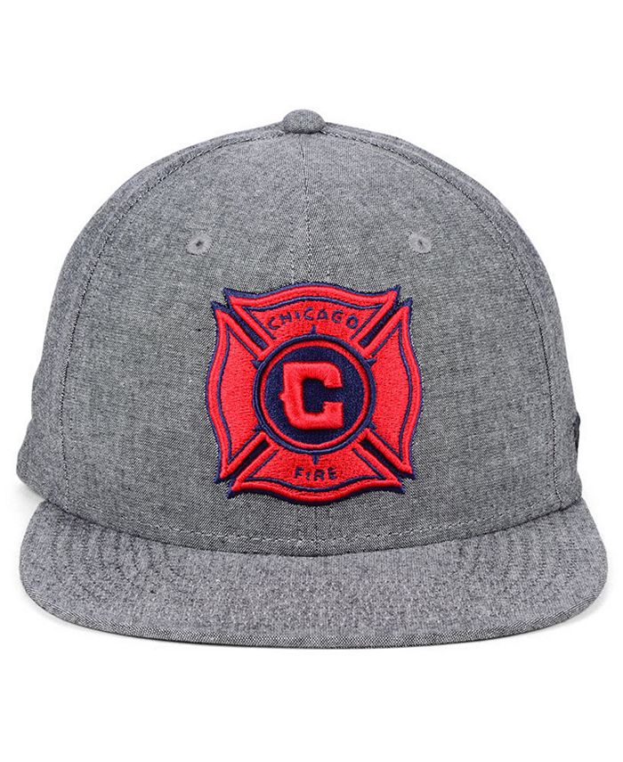 Lids Authentic MLS Headwear Chicago Fire Chambray Snapback Cap - Macy's