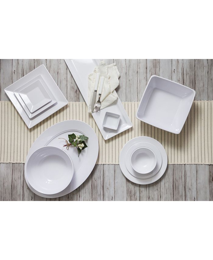 Q Squared Diamond Melamine Dinnerware Collection & Reviews - Dinnerware ...