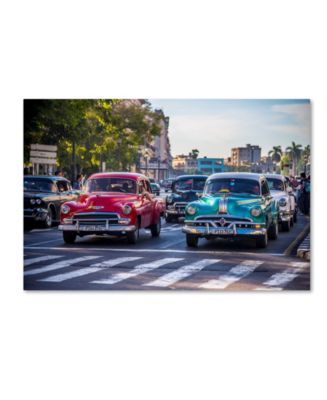 Robert Harding Picture Library 'Classic Cars 1' Canvas Art - 47" x 30 ...