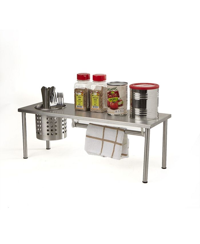 Mind Reader Kitchen Storage and Organization Rack, Towel Rack, Spice ...