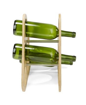 Mind Reader Pyramid Wine Rack for 6 Bottles - Macy's