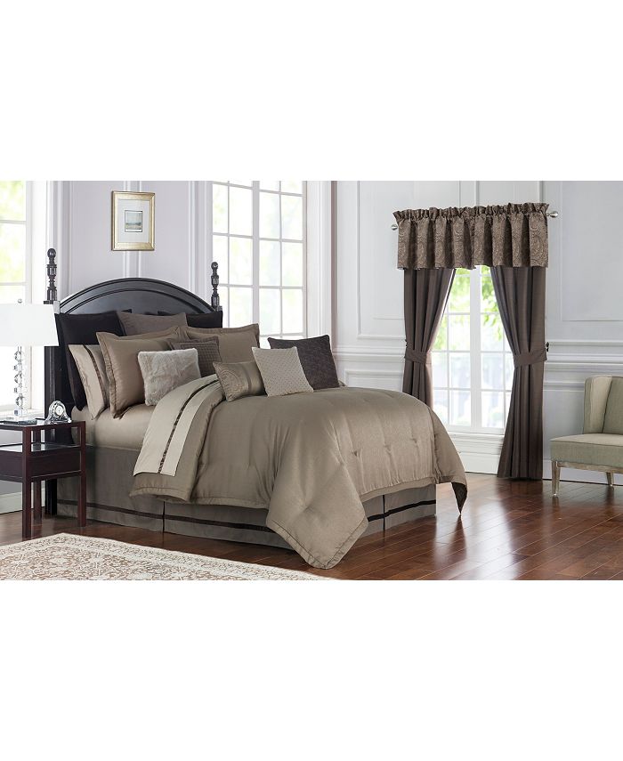 Waterford Glenmore Mink King Comforter Set - Macy's