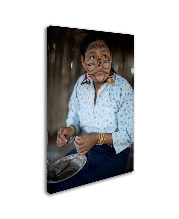 Trademark Global Robert Harding Picture Library 'Woman Sitting' Canvas ...