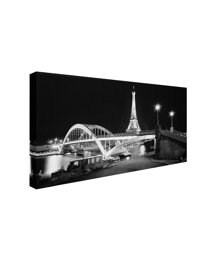 Trademark Global Moises Levy 'Gate and Tower' Canvas Art - 19" x 10" x ...