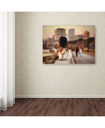 Trademark Global Timucin Toprak 'Awakening' Canvas Art - 47" x 35" x 2" - Macy's