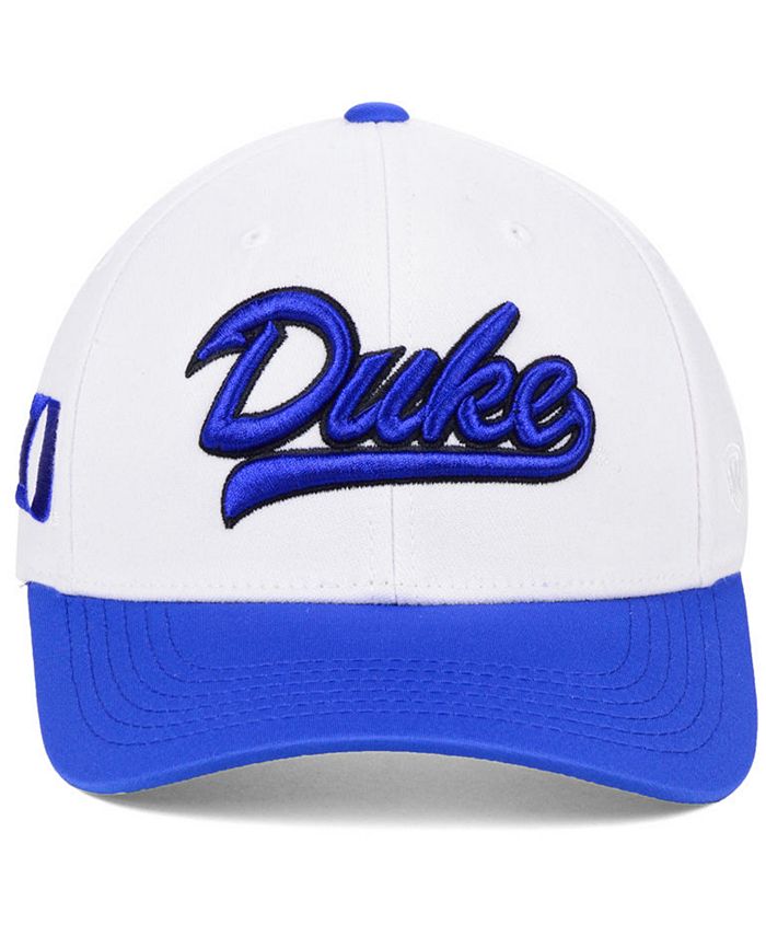 Top of the World Duke Blue Devils Tailsweep Flex Stretch Fitted Cap ...