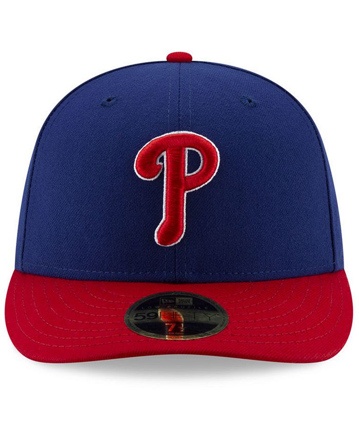 New Era Philadelphia Phillies Low Profile AC Performance 59FIFTY Fitted ...
