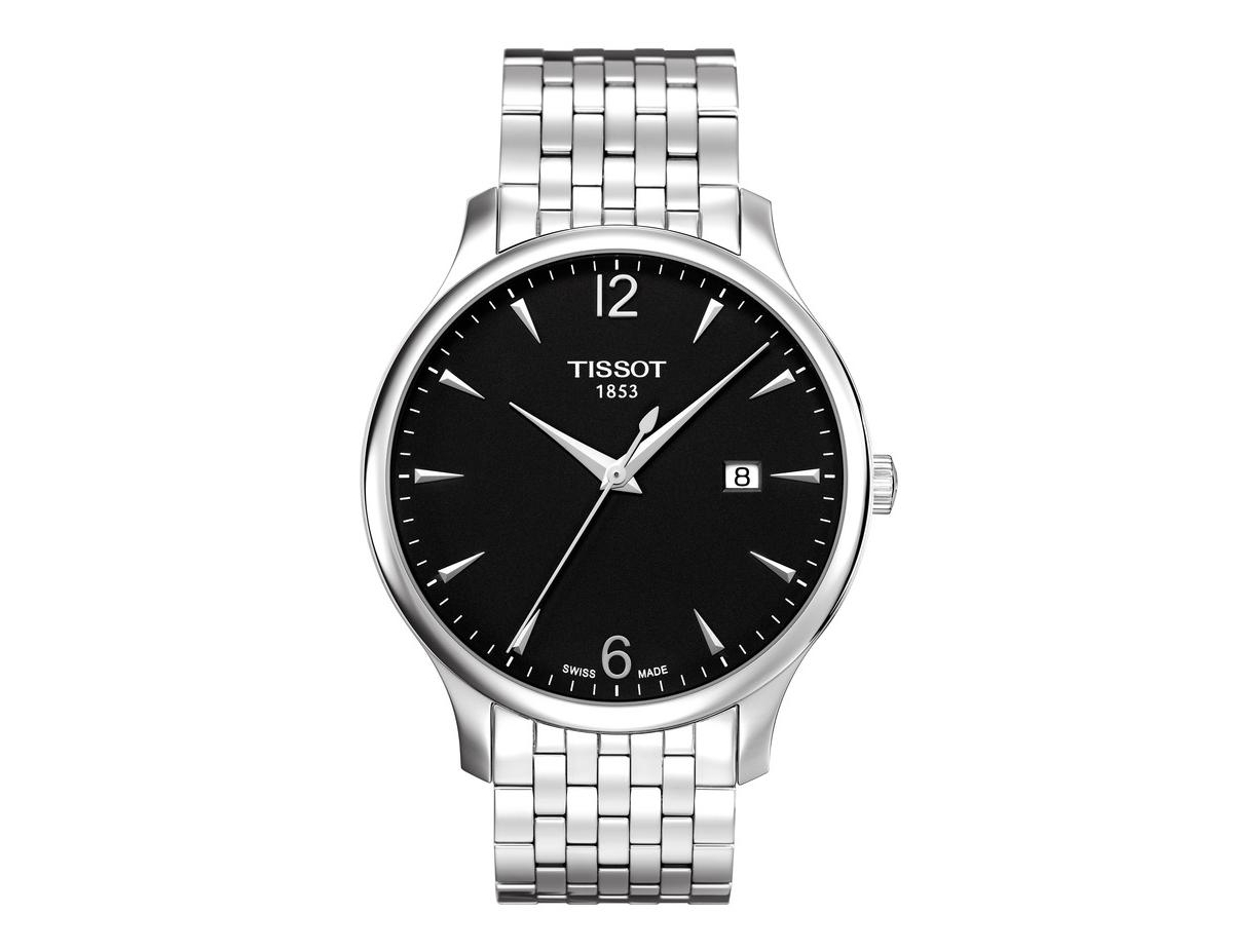 Click here for Tissot Mens Tradition Stainless Steel Bracelet Wat... prices