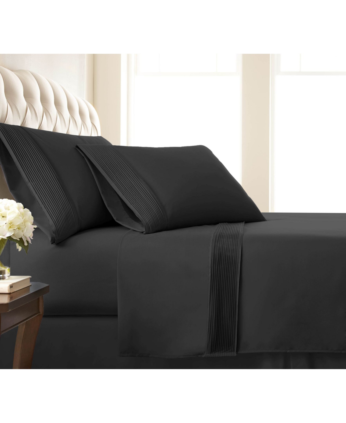 Click here for Southshore Fine Linens Classy Pleated 21 Extra dee... prices
