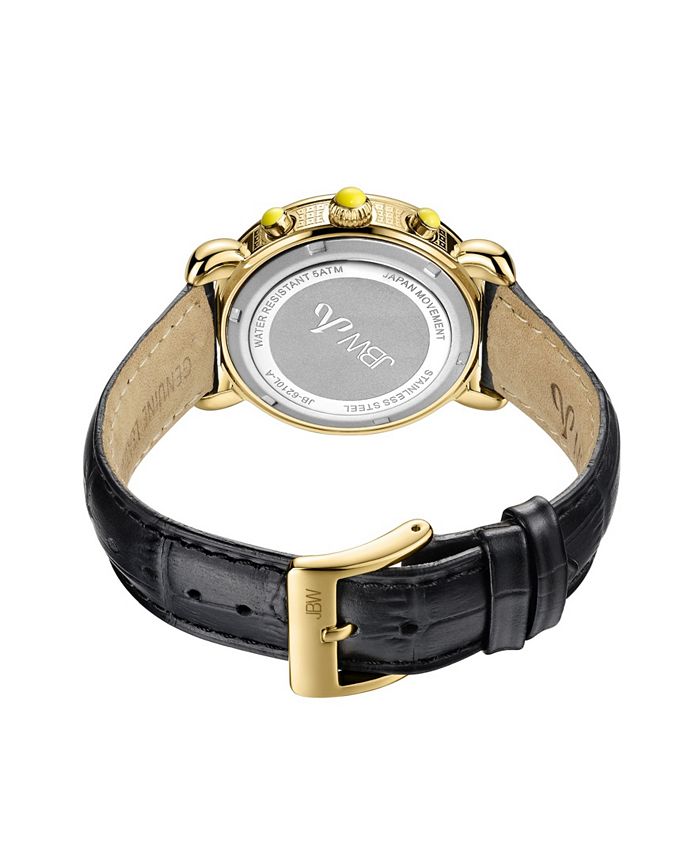 Jbw Women's Victory Diamond (1/6 ct.t.w.) 18k Gold Plated Stainless ...