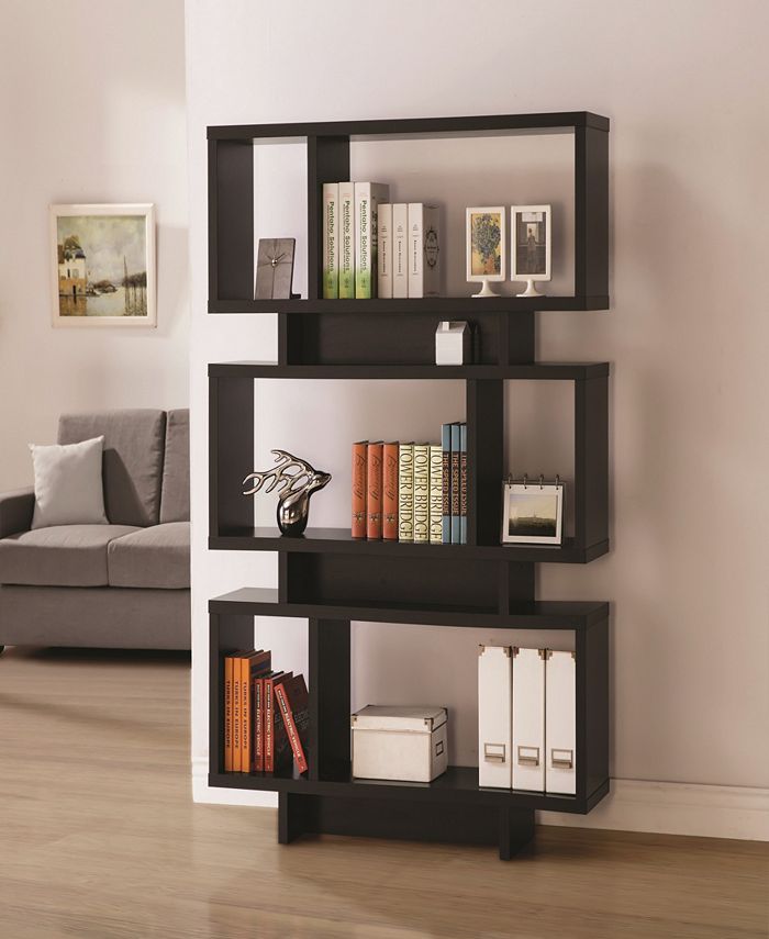 Coaster Home Furnishings Newton 3-Tier Bookcase - Macy's