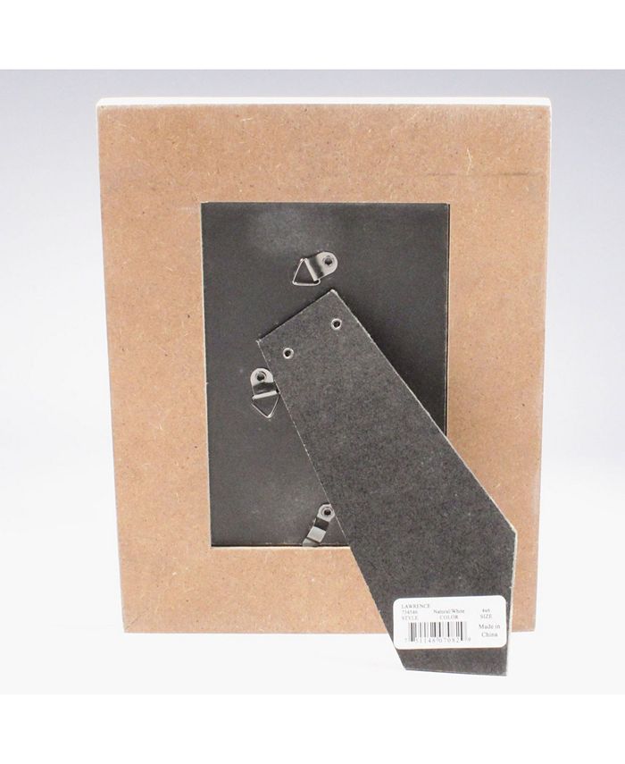 Lawrence Frames Natural Weathered Wood Picket Fence Picture Frame - 4 ...