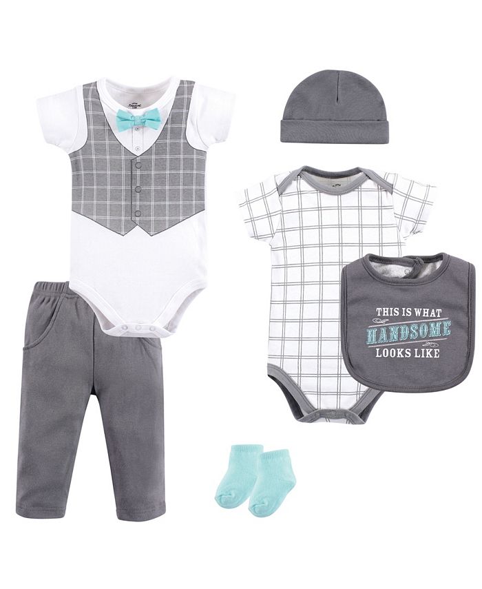 Little Treasure Clothing Set, 6 Piece Set - Macy's