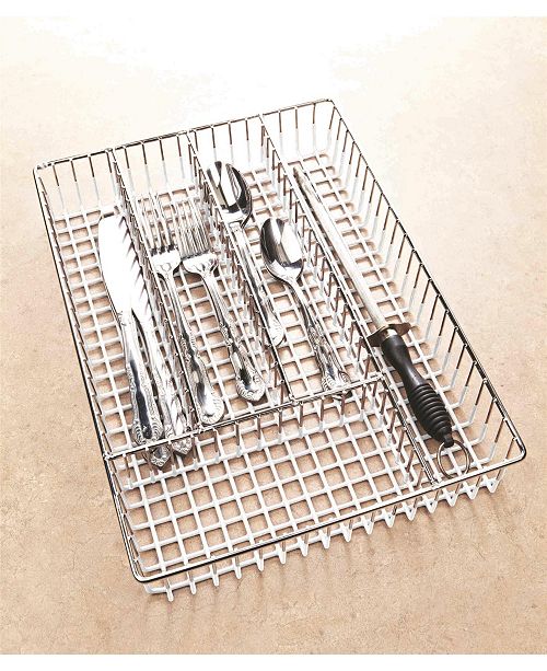 Kitchen Details Chrome Cutlery Tray & Reviews - Home - Macy's
