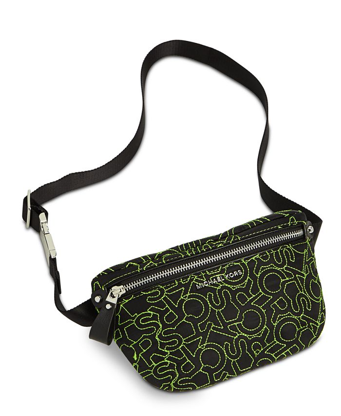 Michael Kors Jumble Logo Belt Bag - Macy's