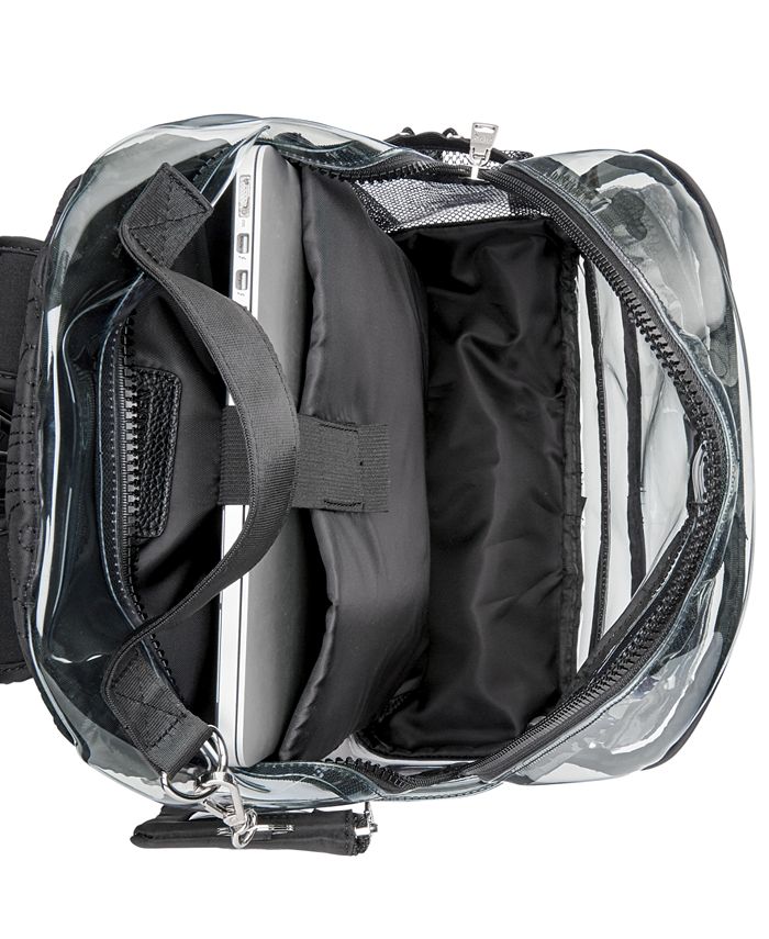 Steve Madden Amelia Clear Backpack With ID Case - Macy's