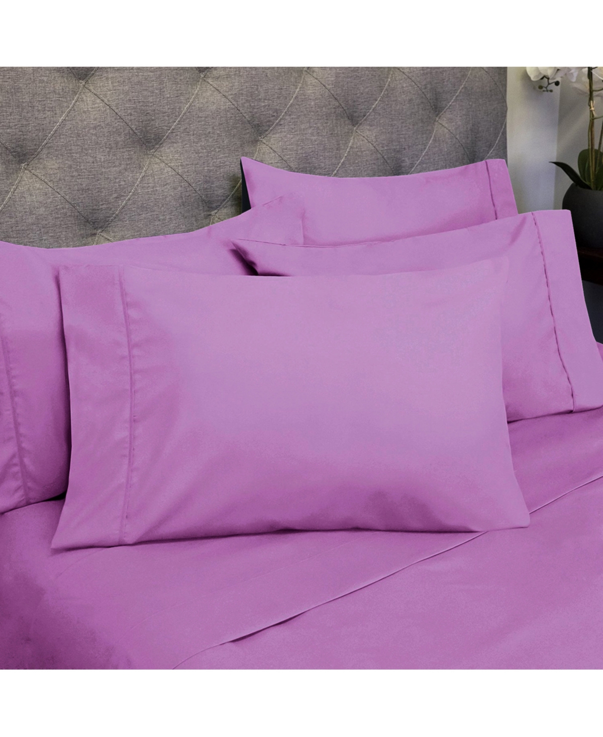 Click here for Sweet Home Collection 6-Pc. Sheet Set  Full - Plum prices