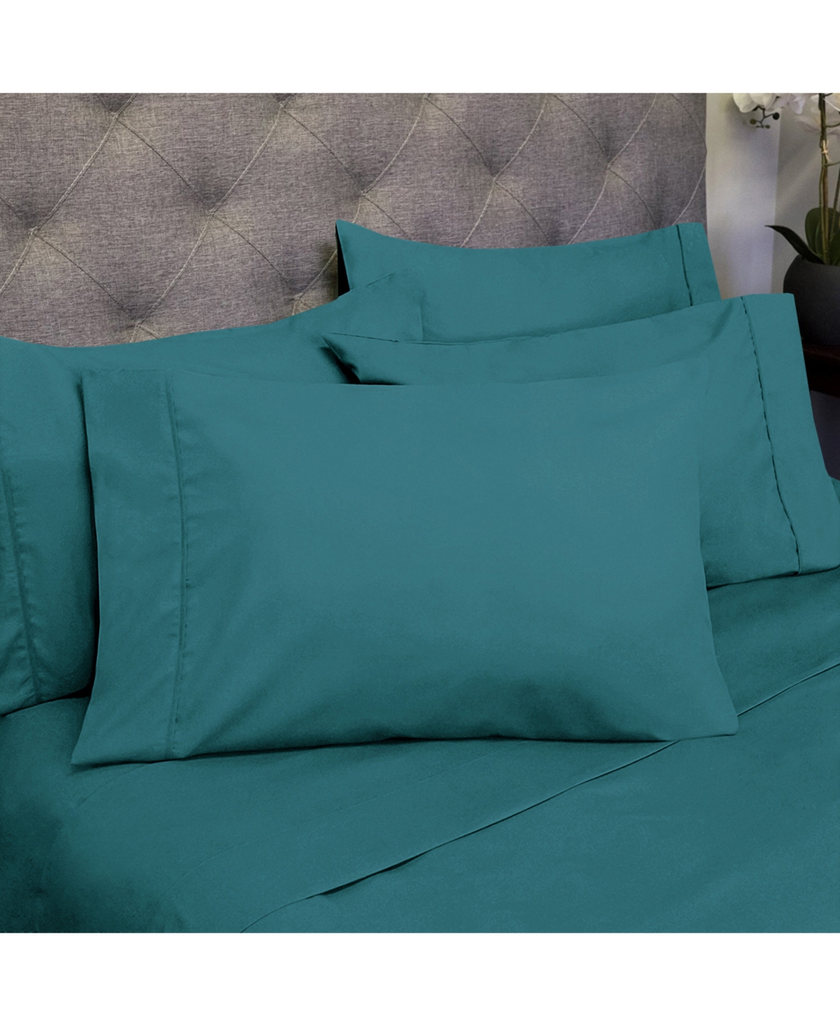 Click here for Sweet Home Collection 4-Pc. Sheet Set  Twin - Teal prices