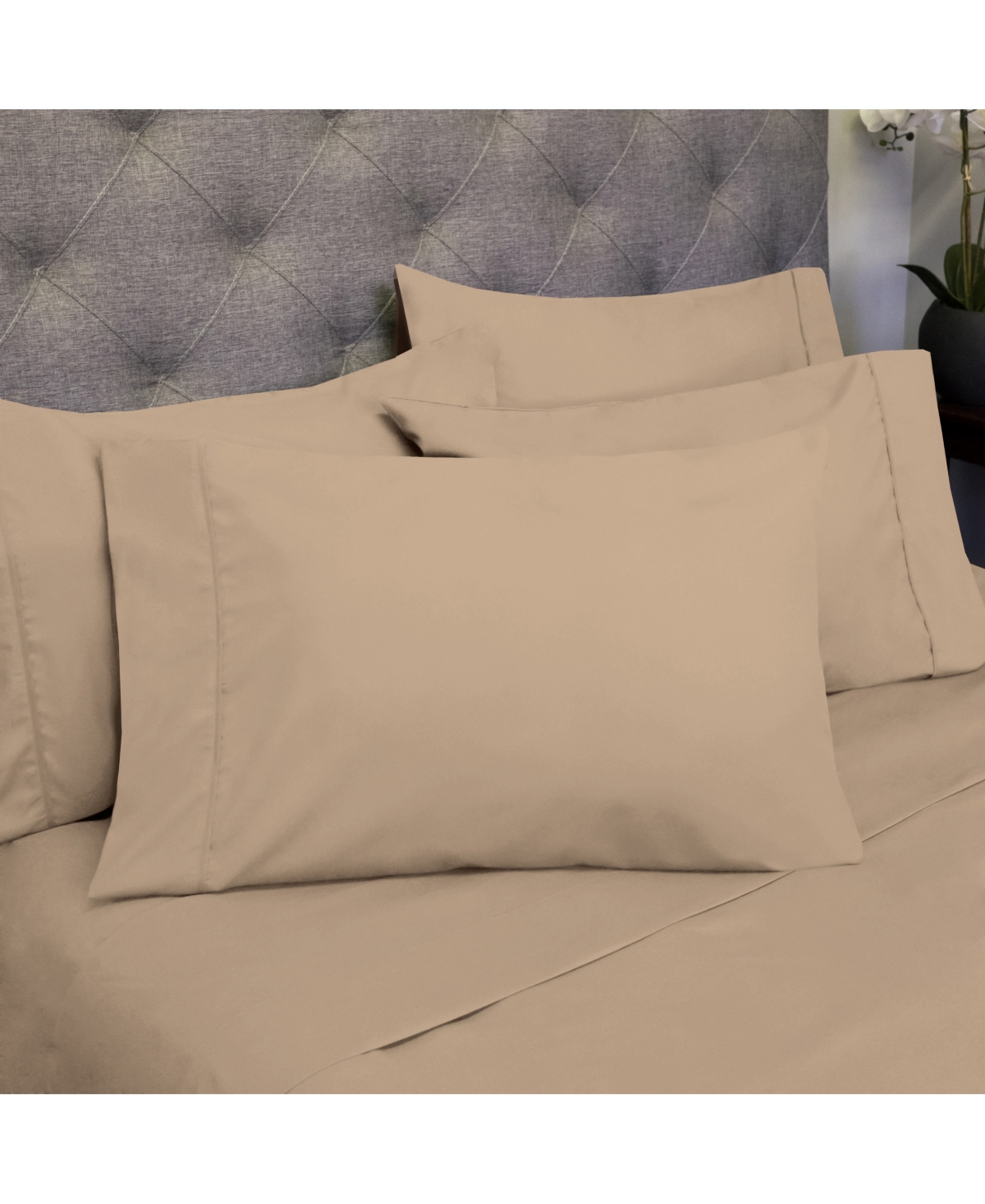 Click here for Sweet Home Collection 4-Pc. Sheet Set  Twin - Taup... prices