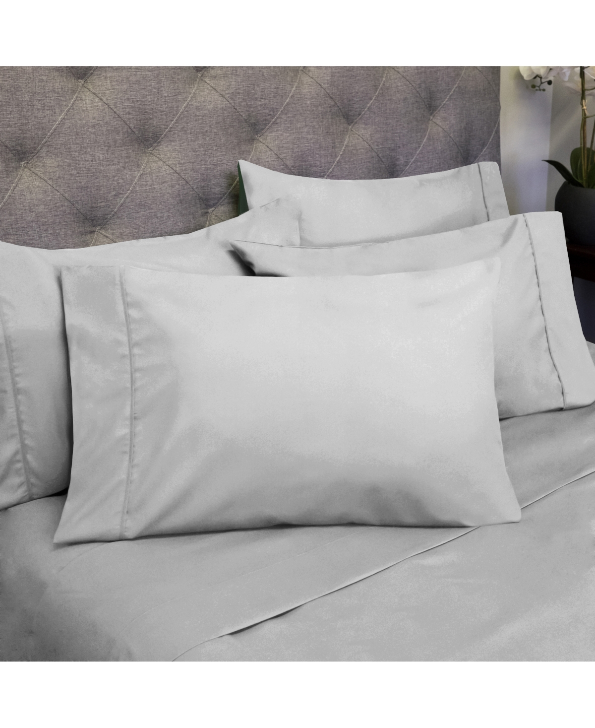 Click here for Sweet Home Collection 4-Pc. Sheet Set  Twin - Silv... prices