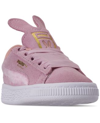 Puma Toddler Girls' Suede Easter Casual Sneakers from Finish Line - Macy's