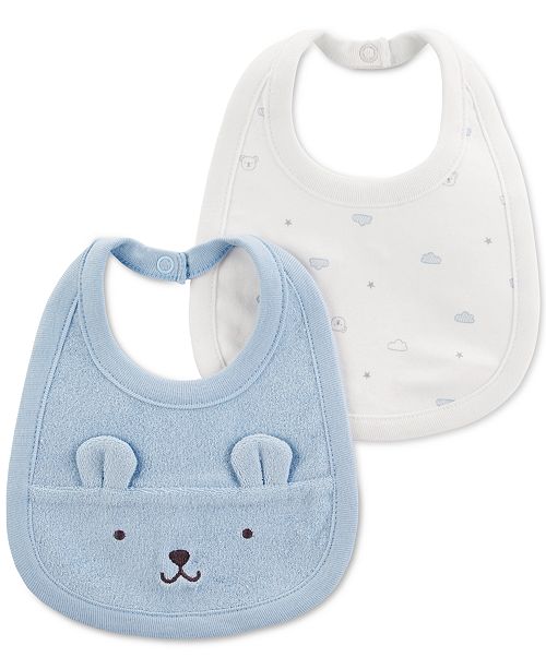 Carter's Baby Boys 2-Pack Bear Bibs & Reviews - All Baby Gear - Kids ...